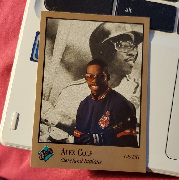 Other | Alex Cole Baseball Card | Poshmark